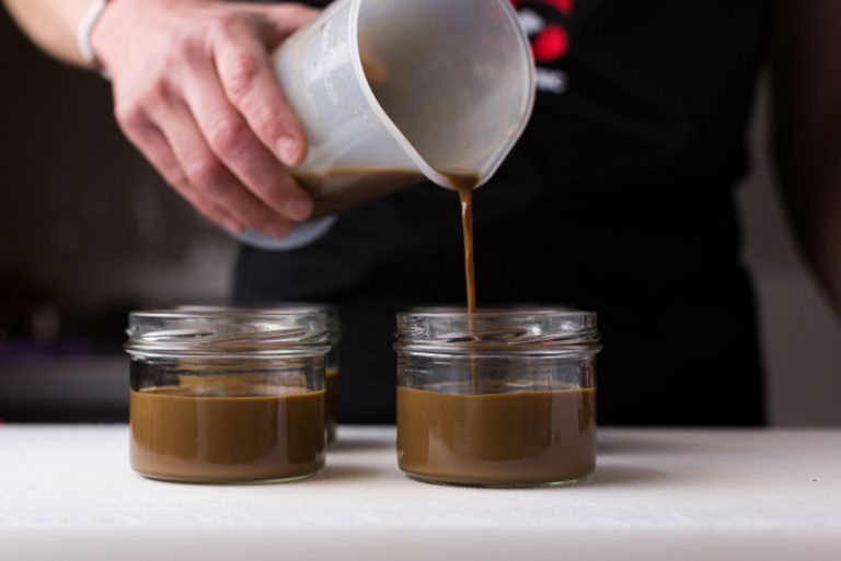 Flan de café con espuma de café | Recetas sous-videSous Vide Cooking