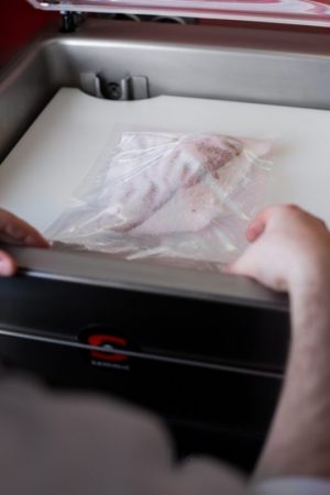 Cured red mullet, mandarin orange and coriander | Sous Vide Cooking